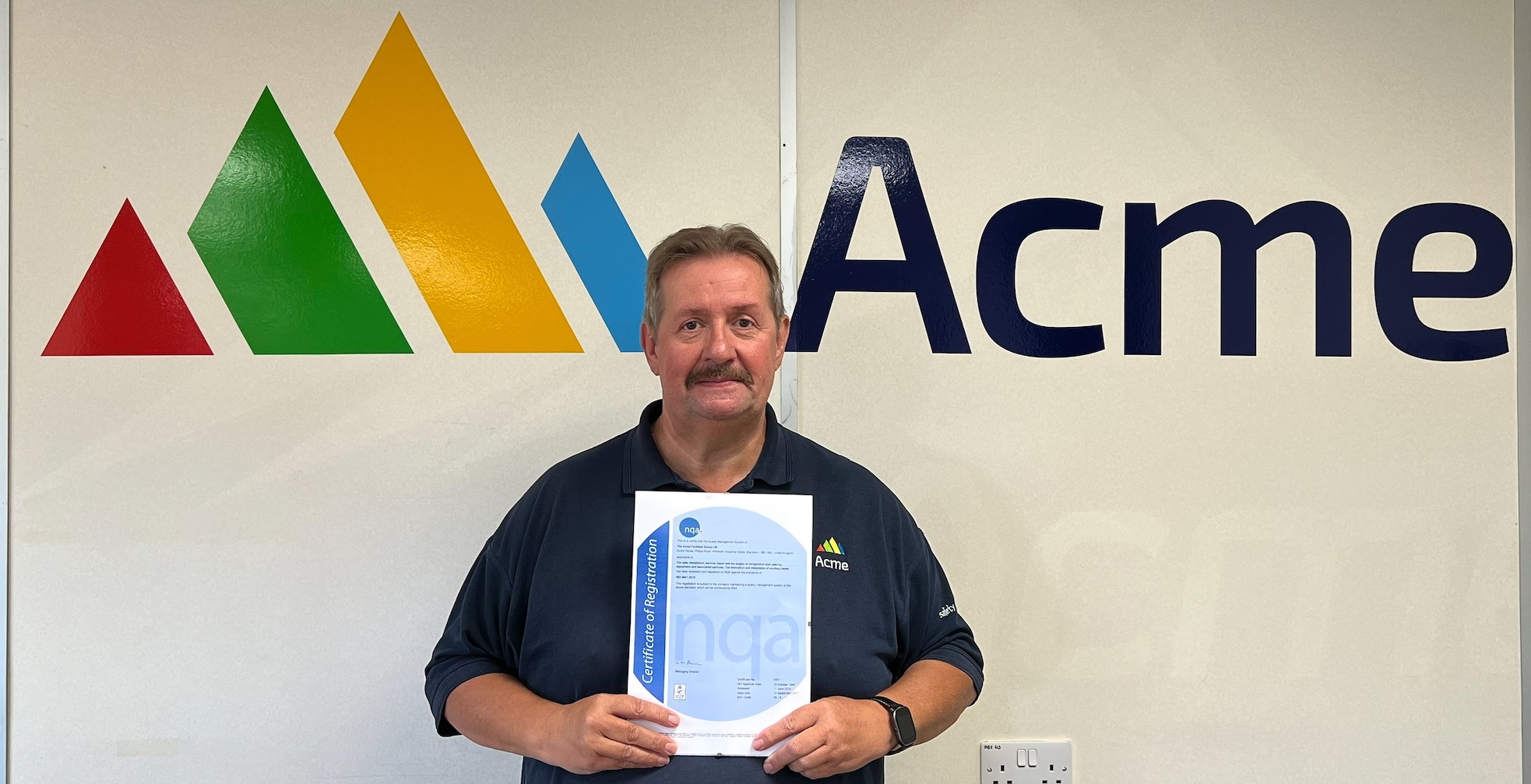 Acme Secures Continued Certification for ISO 9001 and ISO 14001